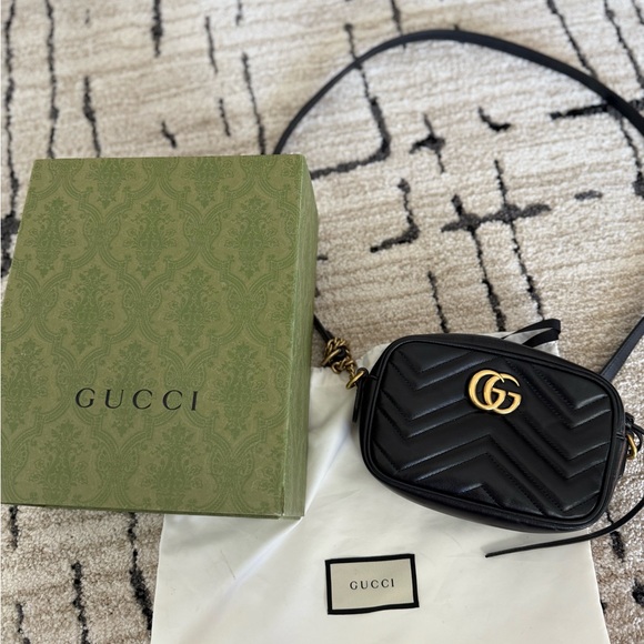 Gucci | Bags | Gucci Gg Marmont Mini Camera Bag | Poshmark